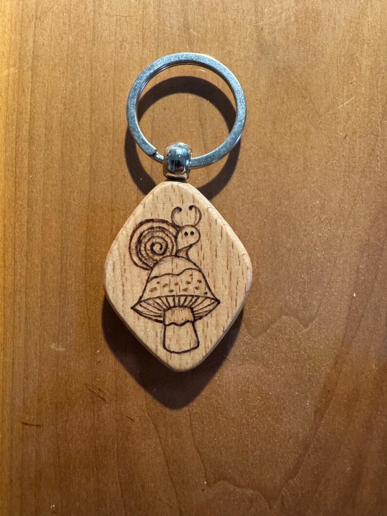Free Hand Pyrography Key Chains - Etsy