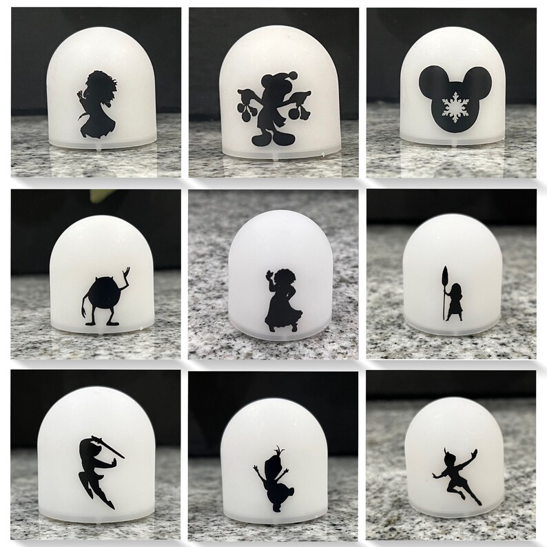 Disney Mini Color Changing Night Lights Over 80 Design - Etsy