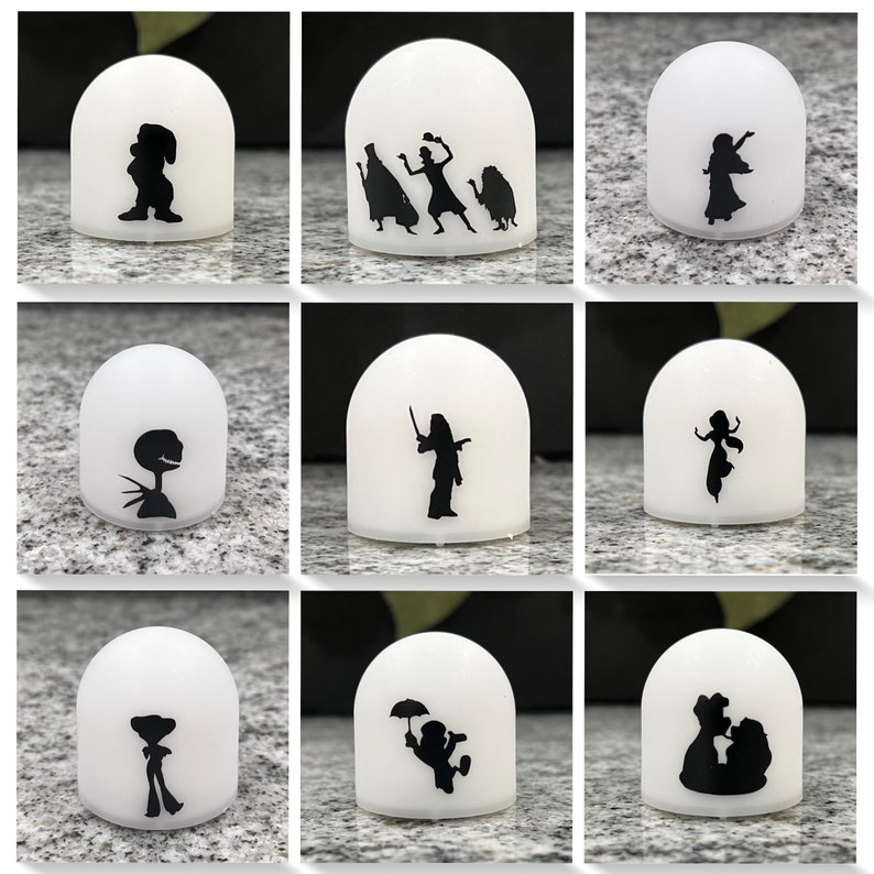 Disney Mini Color Changing Night Lights Over 60 Design - Etsy