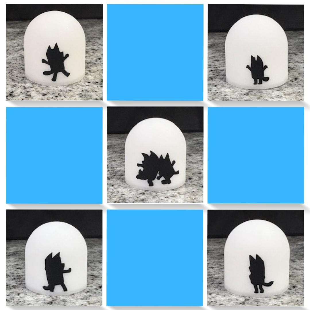 Disney Blue Dog Mini Color Changing Night Lights - Fish Extenders ...