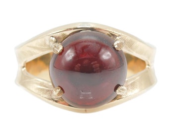 Carbuncle Ring - Etsy