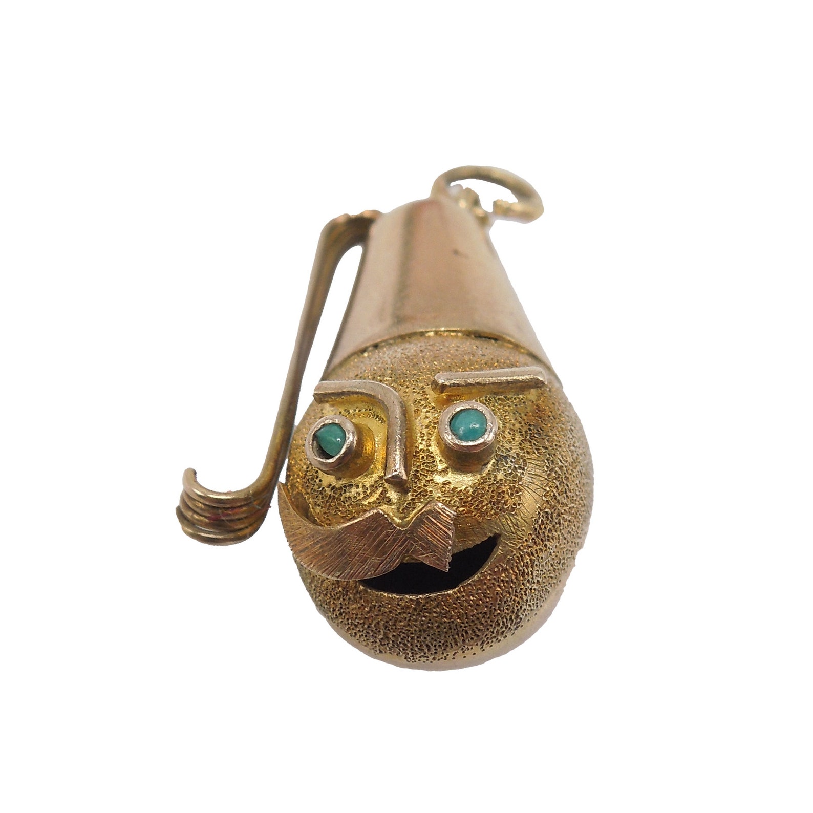 Gold Charms for Charm Bracelet - Greek Soldier, Greek Amphora - Etsy