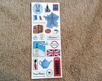 London stickers | Etsy