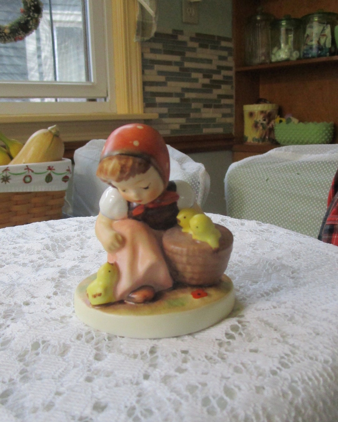 Hummel Figurine, Chick Girl, Easter Chicks, Easter Hummel, Vintage ...