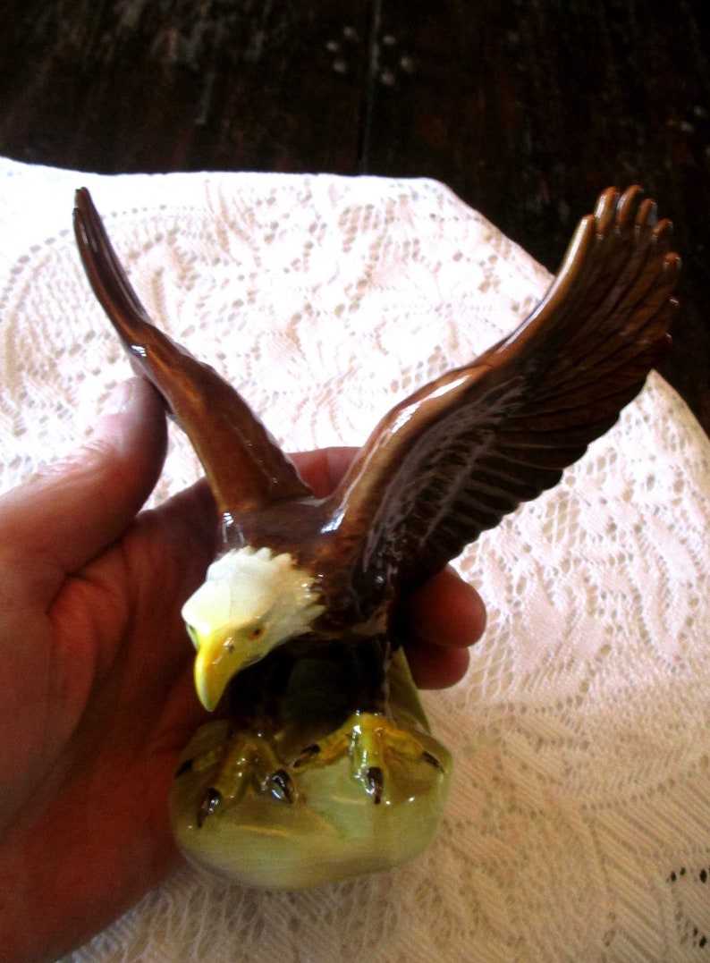 1975 Goebel Eagle Eagle Figurine American Eagle Bald - Etsy