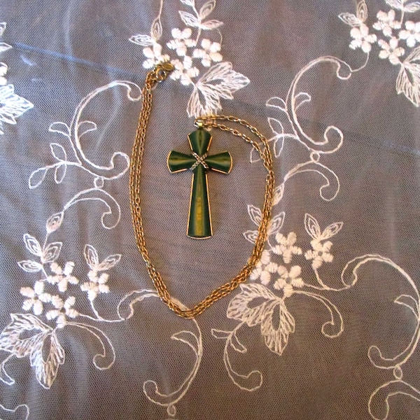 Avon Cross Necklace - Etsy