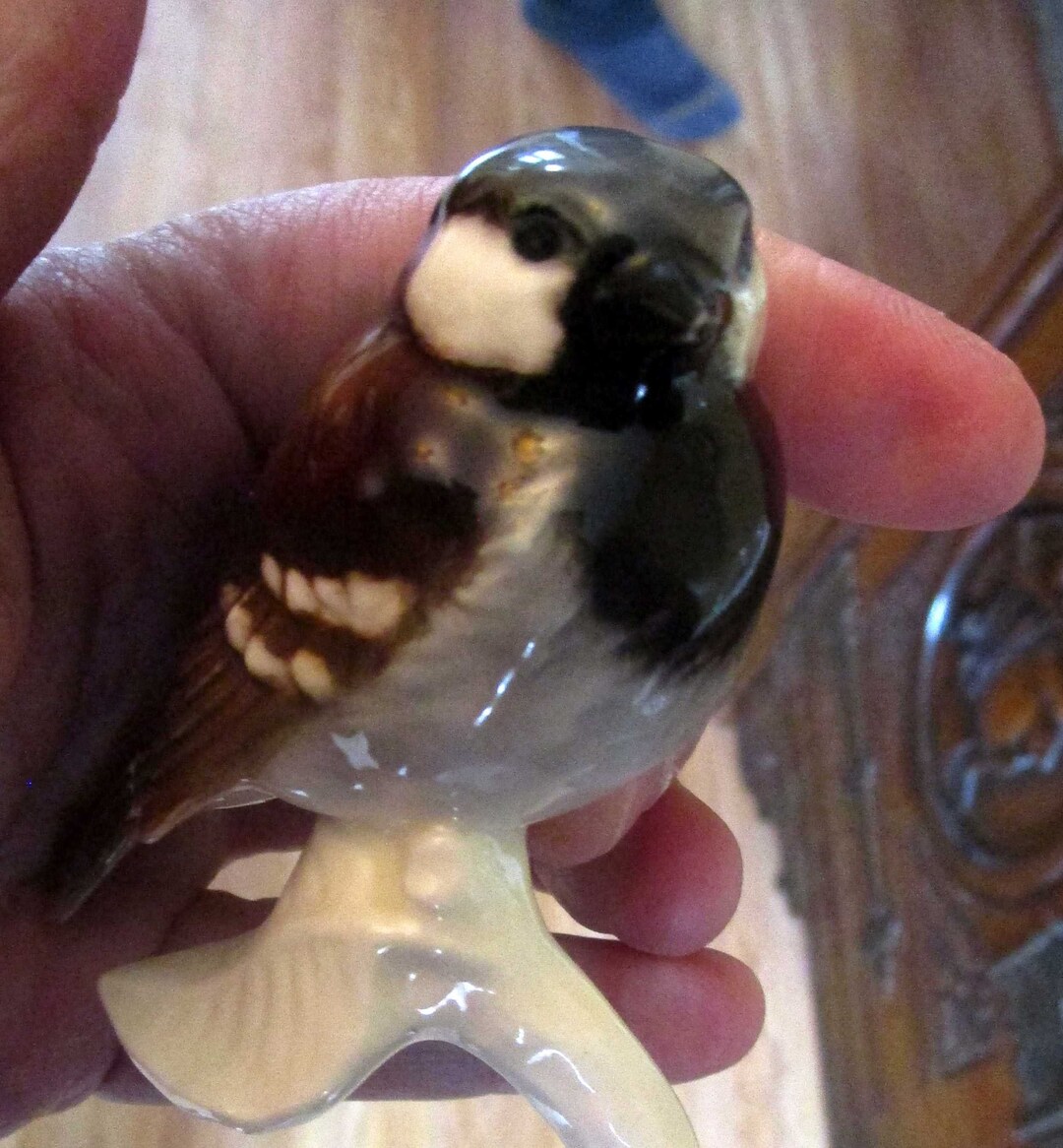 Goebel Figurine, Sperling Sparrow, Bird Figurine, Goebel Bird, Goebel ...