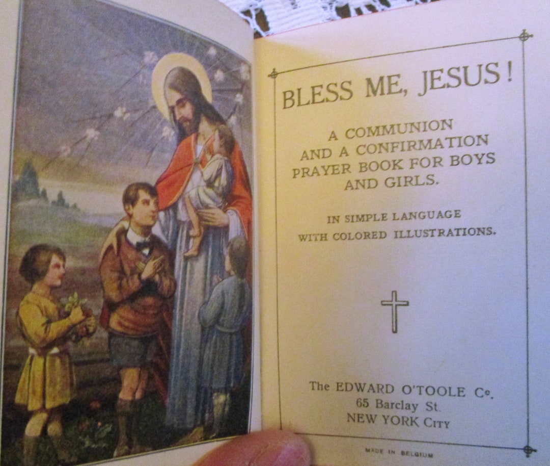 1930s, Bless Me Jesus, Childs Missal, Vintage Missal, First Communion ...
