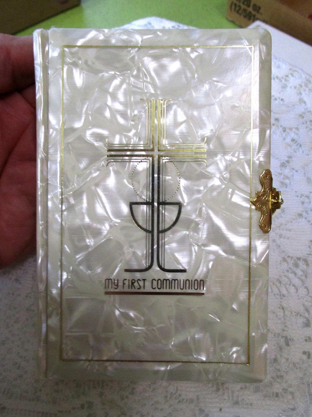 1980s, Communion Book, Childrens Prayers, First Communion, Religious ...