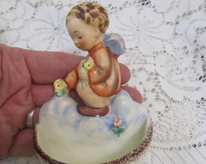 Holy Water Font, Hummel Font, Angel on Cloud, Angel Font, Religious Decor, Religious Hummels ...