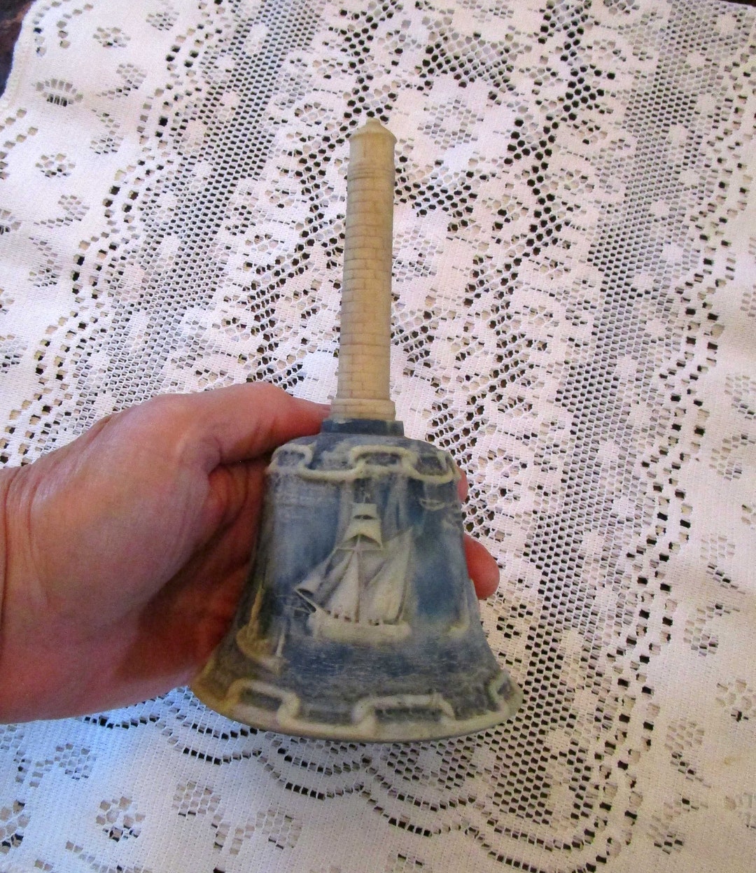 Incolay Bell, Cameo Stone, Stone Bell, Incolay Studios, Nautical ...