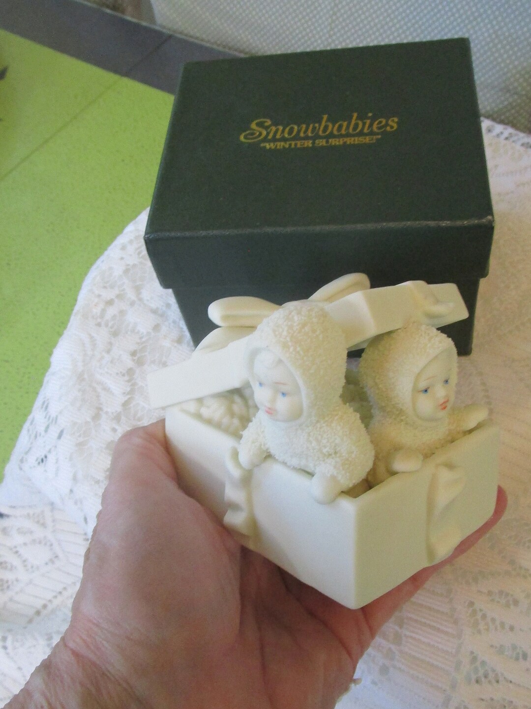 Snowbaby Figurine, Vintage Snowbabies, Dept 56, Christmas Figurines ...