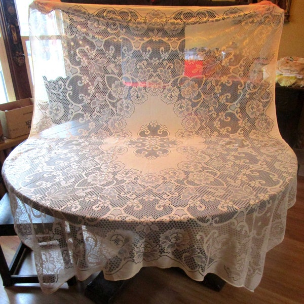Lace Tablecloth - Etsy