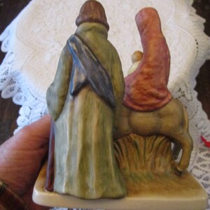 Goebel Statue, Vintage Goebel, Holy Family, Flight Into Egypt, Baby ...