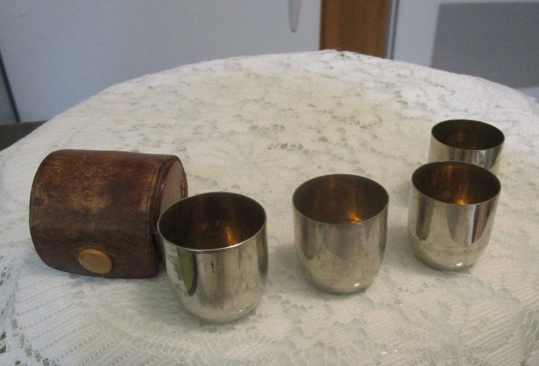 Communion Cups, Made in Germany, Leather Case, Holy Communion, Vintage ...