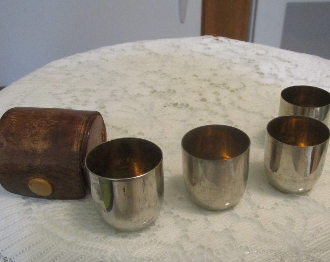 Communion Cups, Made in Germany, Leather Case, Holy Communion, Vintage ...