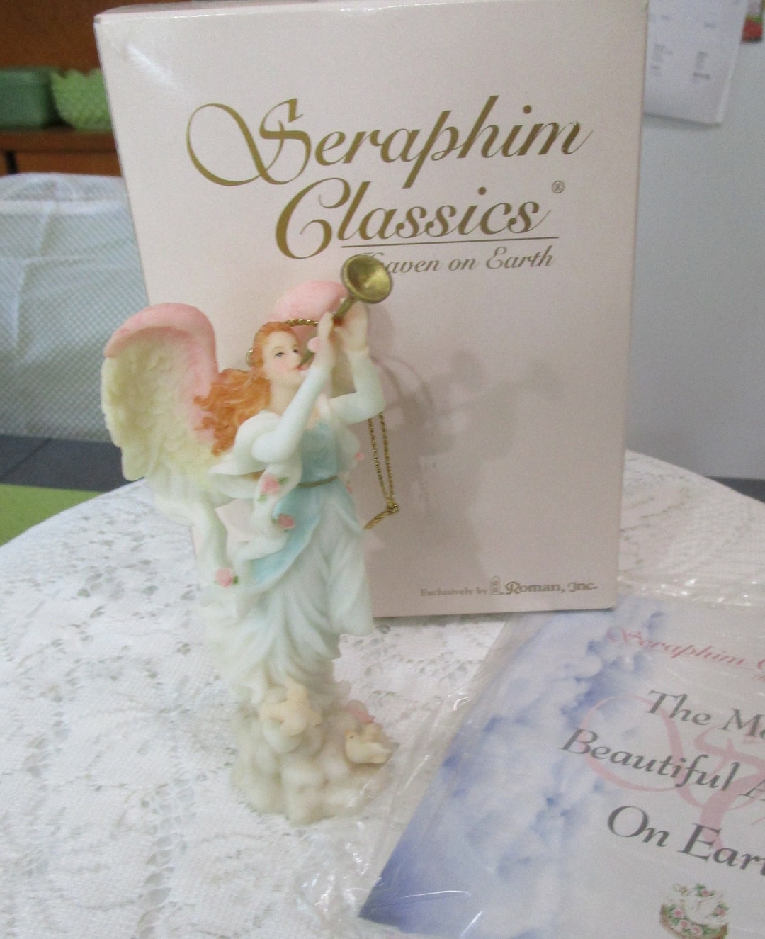 Seraphim Angel, Joyful Spirit, Christmas Ornament, Angel Ornament ...