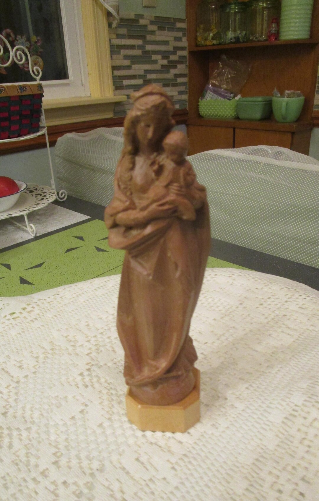 Religious Carving, Virgin Mary, Religious Figurines, Saint Figurines ...