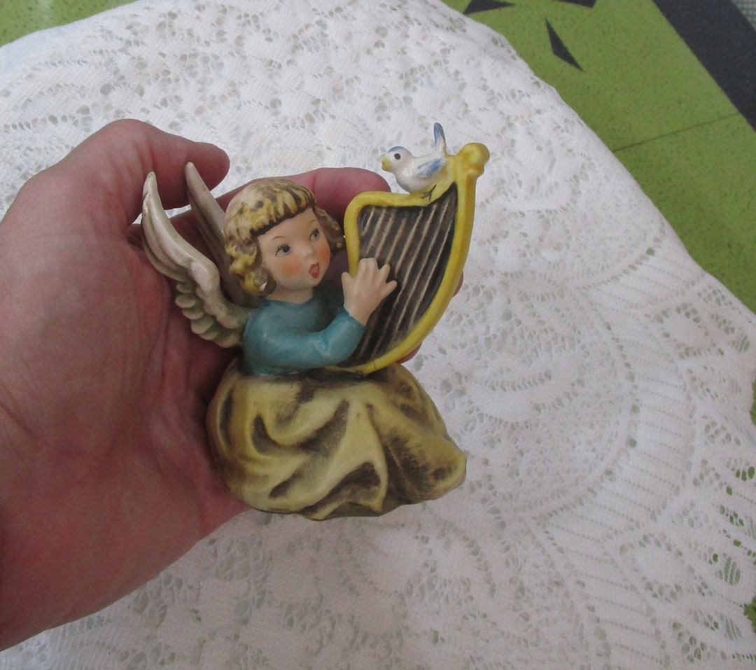 Hummel Angel Harp Angel Vintage Angel Vintage Hummel - Etsy