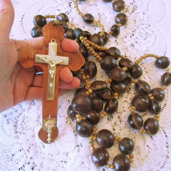 Large Wall Rosary - Etsy