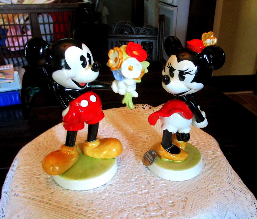 2, Disney Goebels, Mickey Mouse, Minnie Mouse, Goebel Disney, Disney ...
