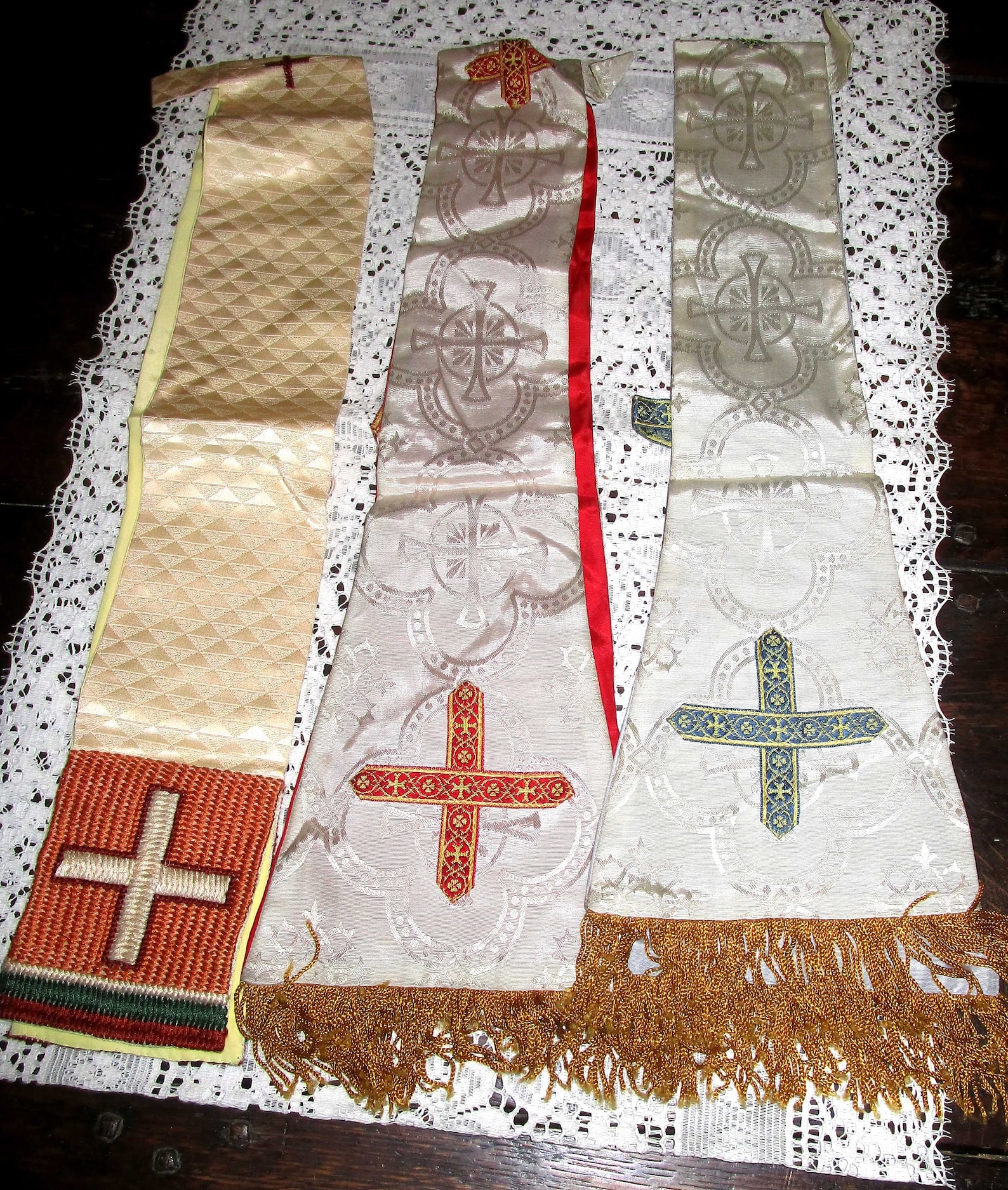 3 1920s Priest Vestments Vintage Religious Re-enactment | Etsy