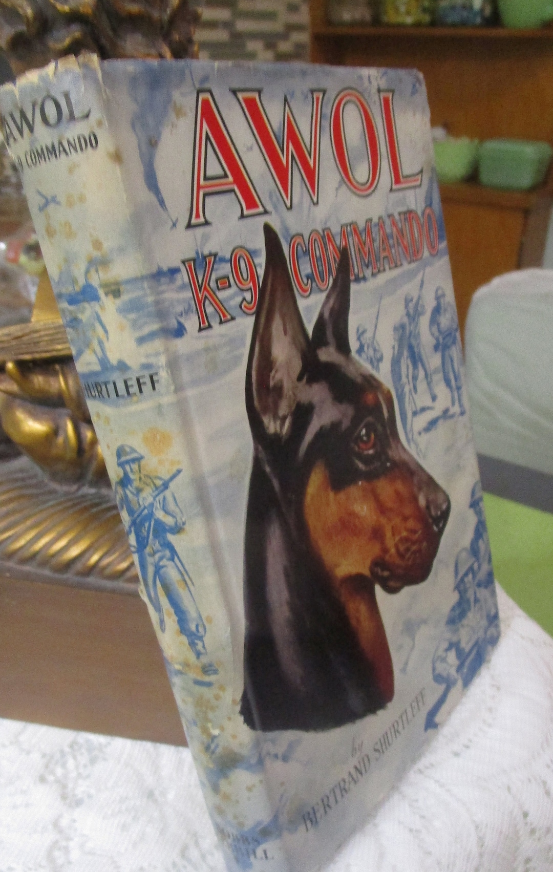 1944, WWII, K-9 Commando, Bertrand Shurtleff, Dog Hero, Military Dog, Pearl Harbor, Dog Books ...