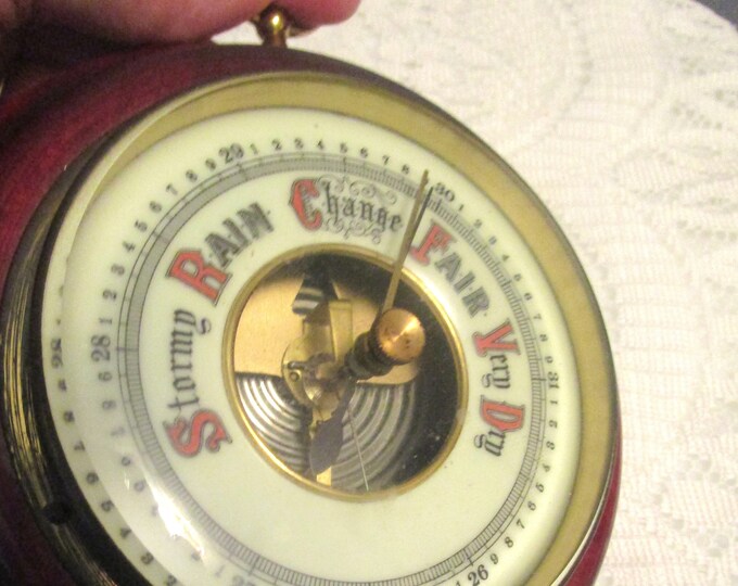 German Barometer, Barometers, Wooden Barometer, Nautical Decor, Wall ...