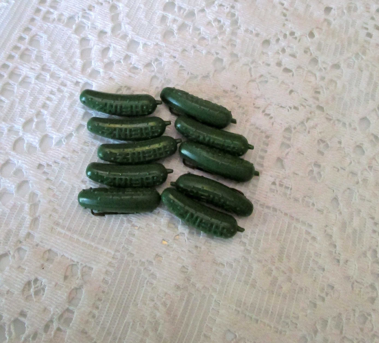 10 Heinz Pickle Pins Advertising Pins Pickle Pins Heinz | Etsy