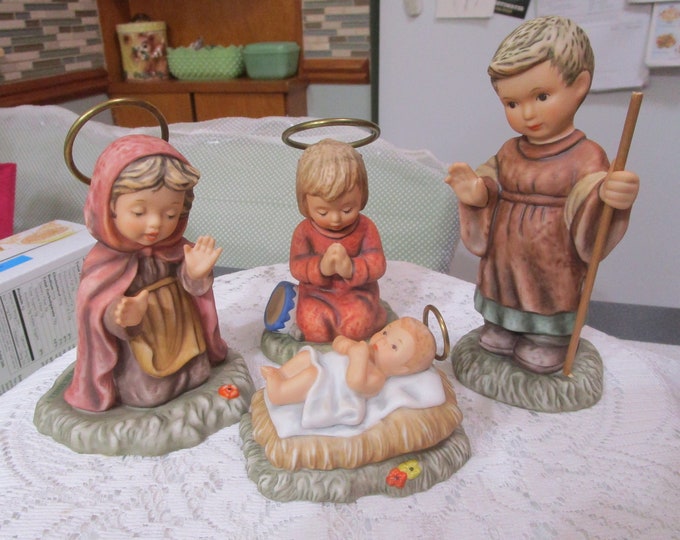 Vintage Nativity, Goebel Nativity, Vintage Goebel, Christmas Goebel ...