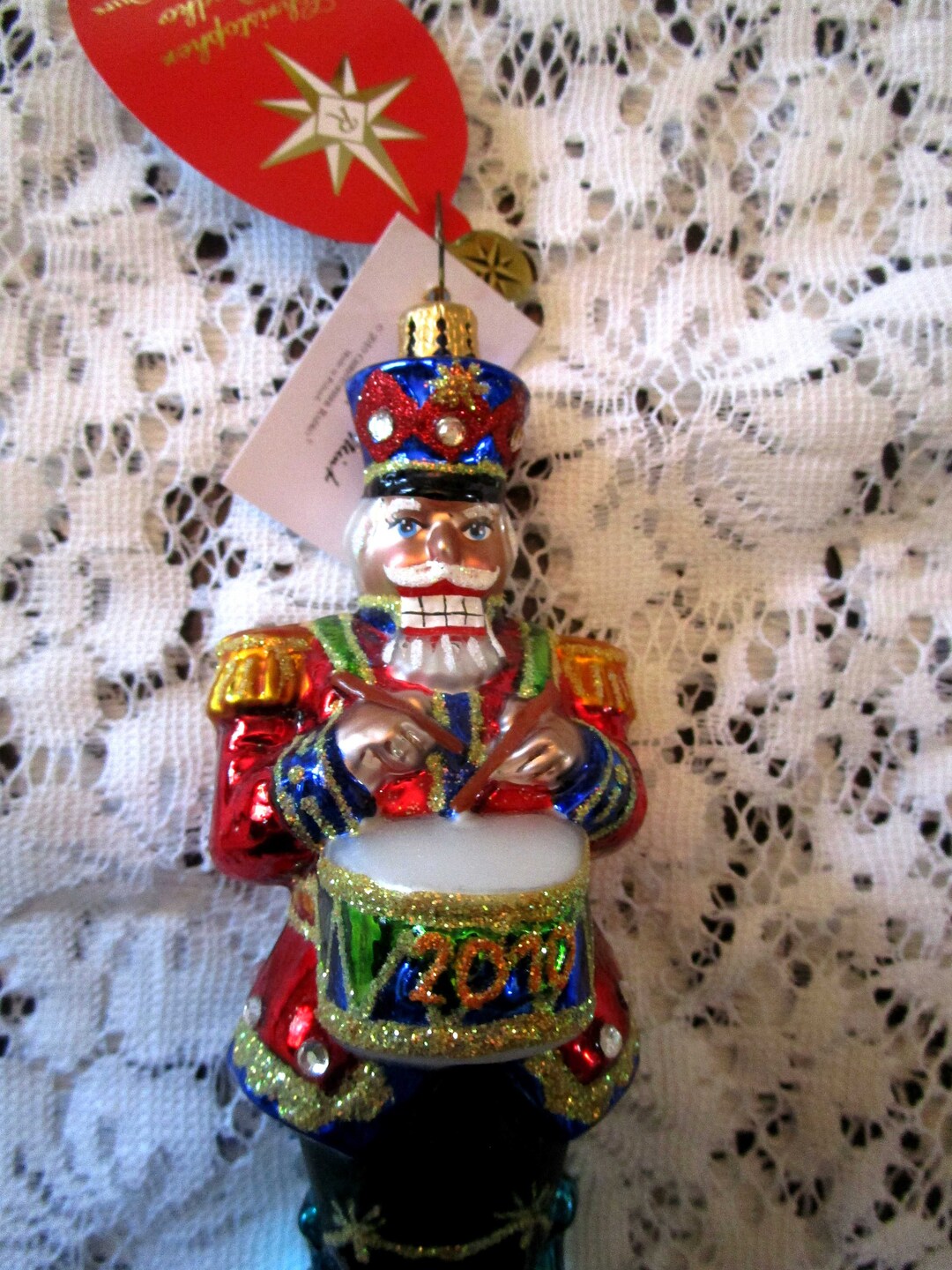 6 In Christopher Radko Nutcracker Ornament Christmas - Etsy
