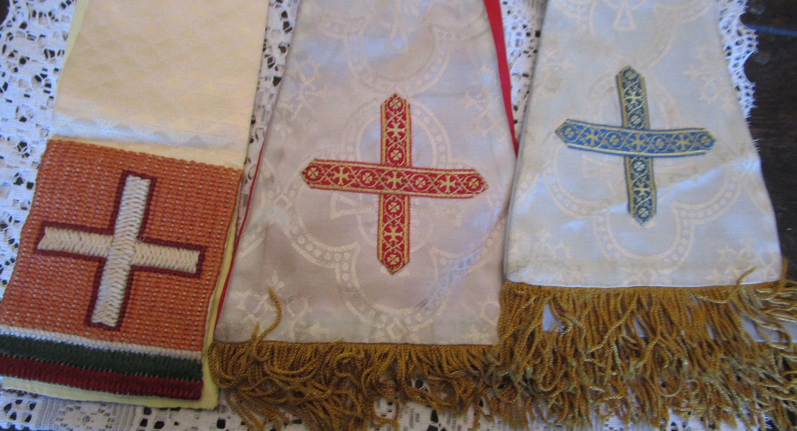 3 1920s Priest Vestments Vintage Religious Re-enactment | Etsy