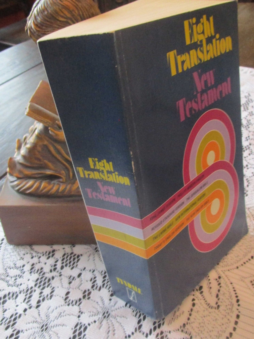 New Testament Eight Translations Tyndale Bible Study Bible - Etsy