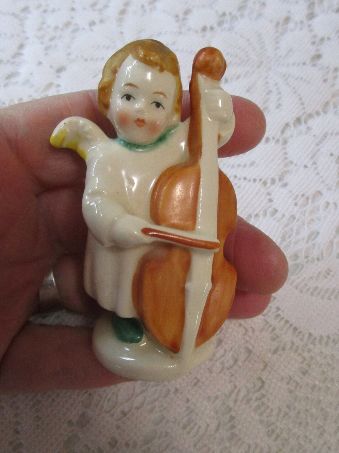 Hummel Angel, Miniature Angel, Hard to Find, Angel Figurine, Cello ...