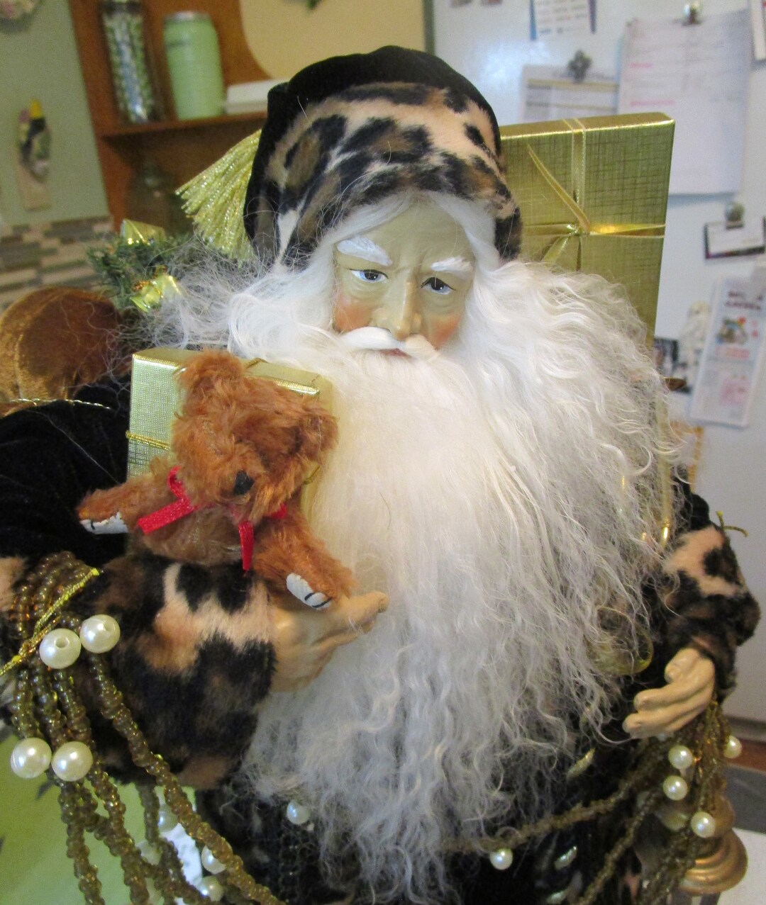 Lynn Haney, Santa Statue, All That Glitters, Santa Figures, Lynn Haney ...