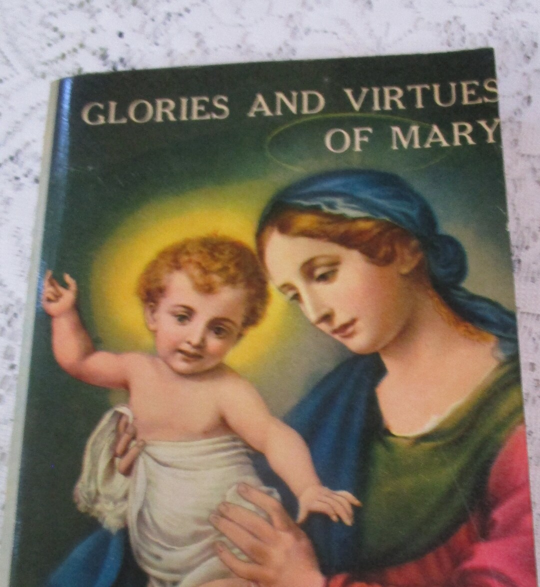 1962, Religious Book, Virgin Mary, St Paul Edition, Reverend Alberione ...