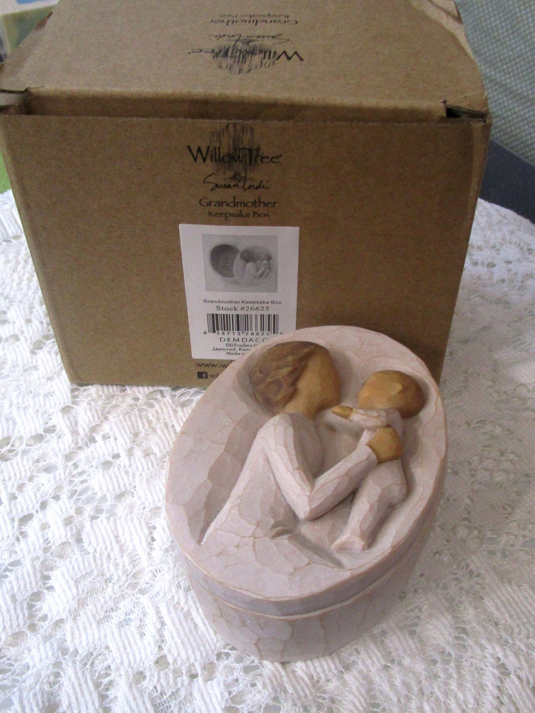 Willow Tree Box, Grandmother Gift, Vintage Willow Tree, Susan Lordi ...