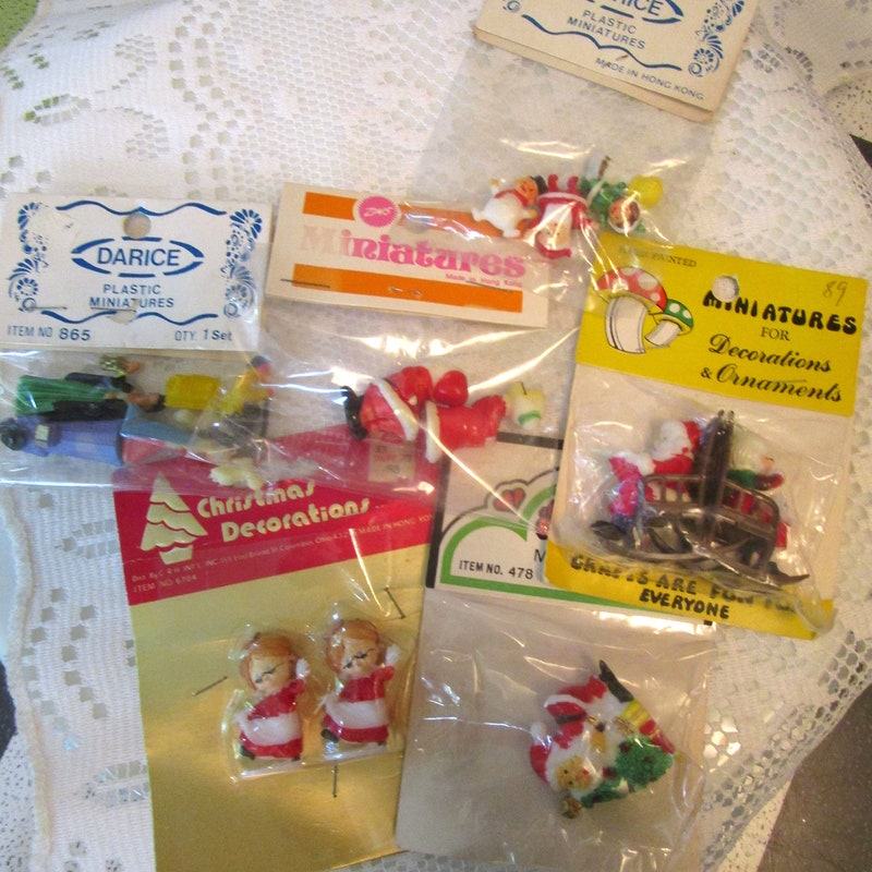 Christmas Miniatures - Etsy