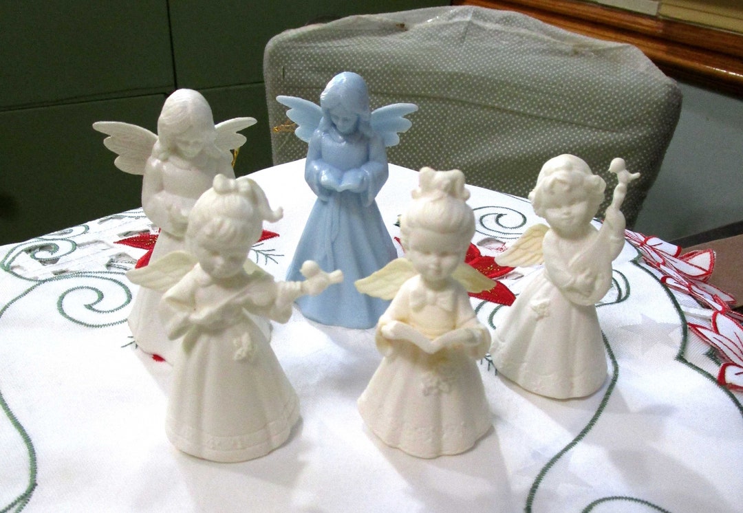 5, Plastic Angels, Vintage Angels, Angel Band, Christmas Angels ...