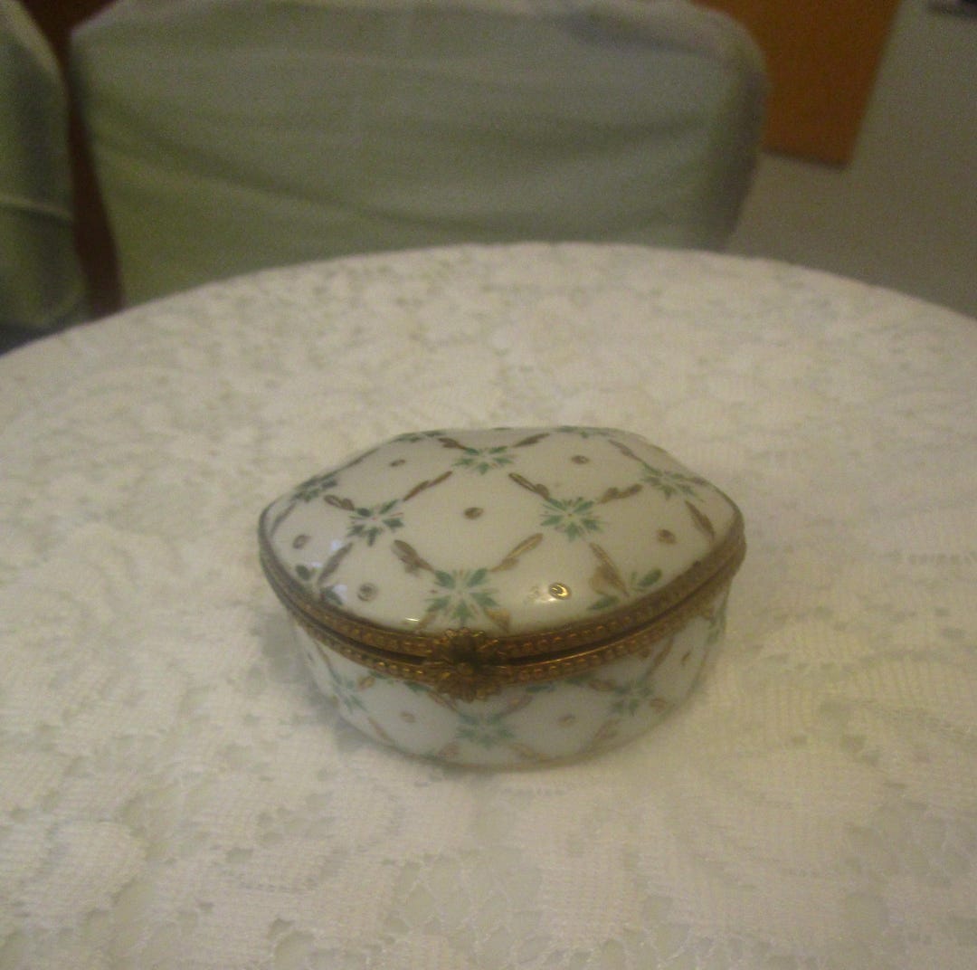 Limoges Box, Trinket Box, Limoges Trinket, French Porcelain, Porcelain ...