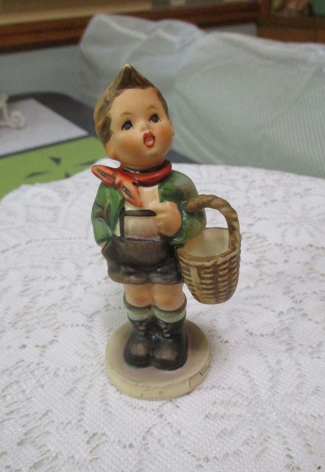 Hummel Figurine, Village Boy, Vintage Figurine, Goebel Figurine ...