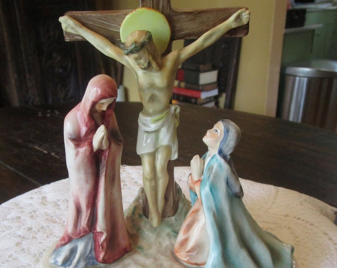 1953, RARE, Crucifixion Hummel, Jesus Hummel, Religious Hummel ...