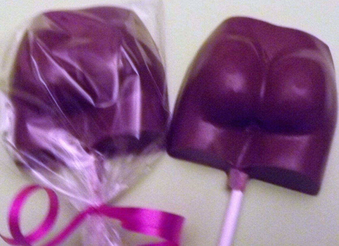 Adult Chocolates Sexy Butt Chocolate Lollipop Etsy