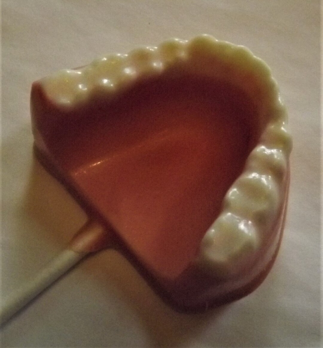 False Teeth Chocolate Candy Lollipops Treats Gag Gift Lollipops - Etsy