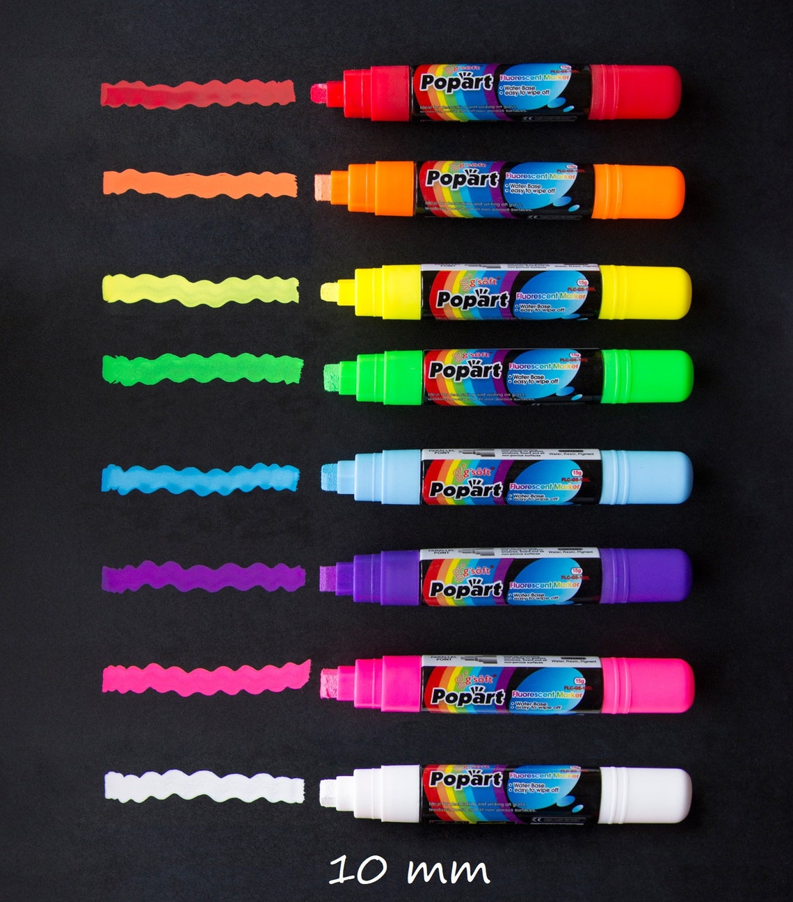 Dry Erase Fluorescent Chalk Marker - Etsy