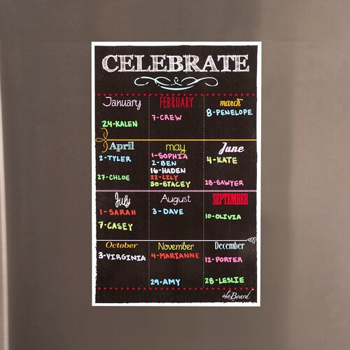 Special Date Magnet Birthdays Anniversary Dates Wedding - Etsy