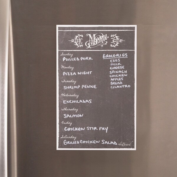 Dry Erase Menu - Etsy