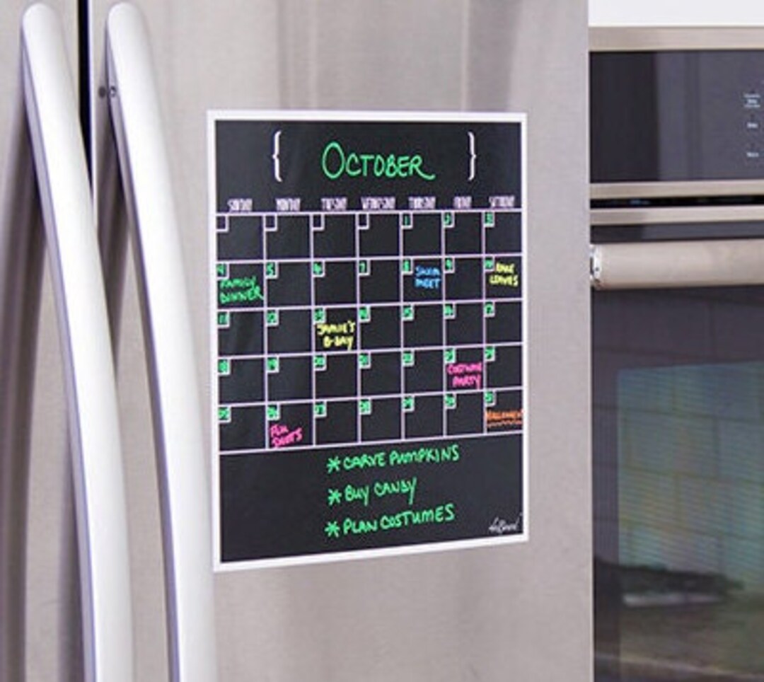 Monthly Calendar, Dry Erase Calendar, Monthly Planner - Etsy