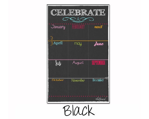 Peel and Stick Birthday Board, Birthday Board Decal - Etsy
