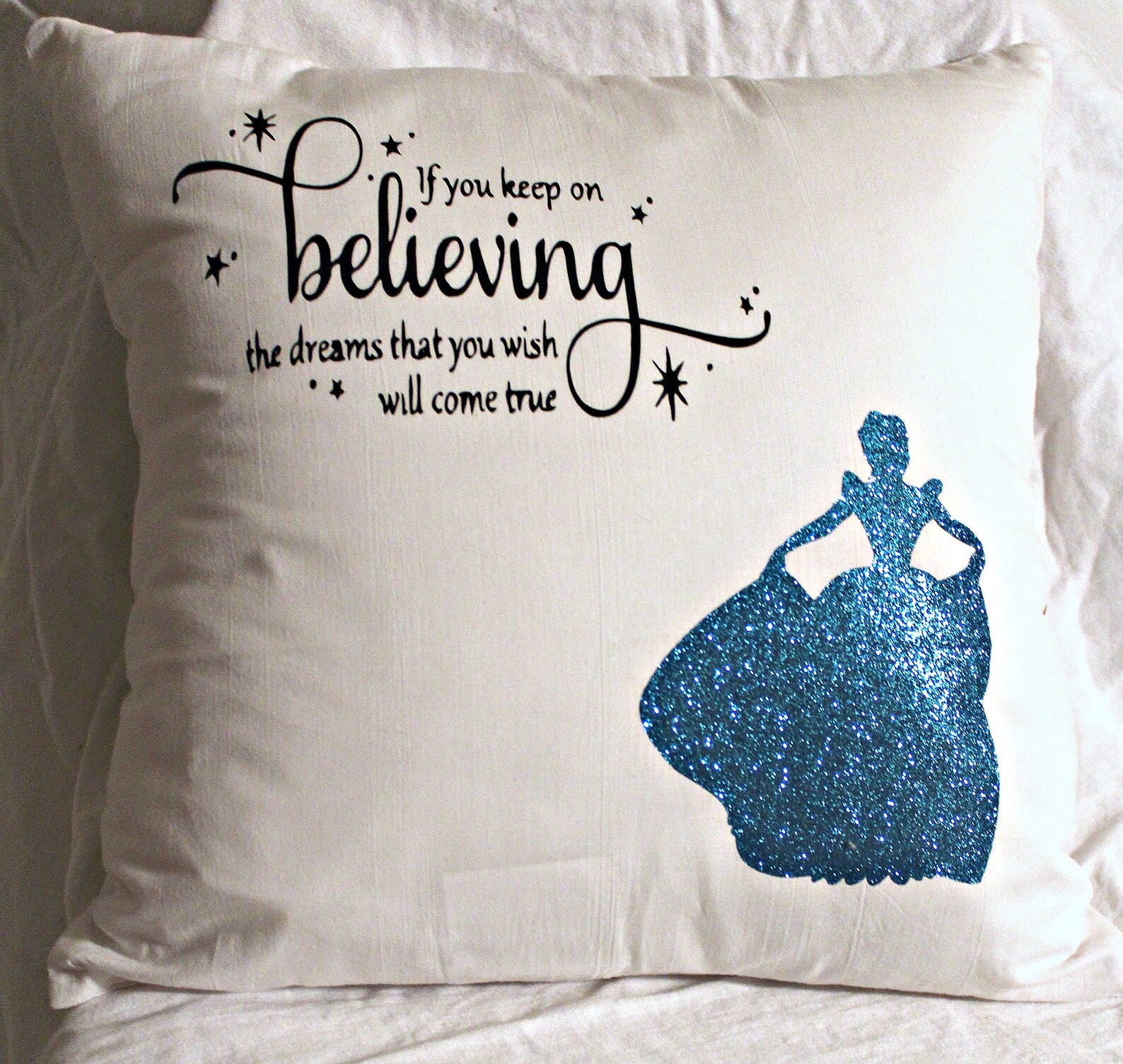 Cinderella Throw Pillow - Etsy